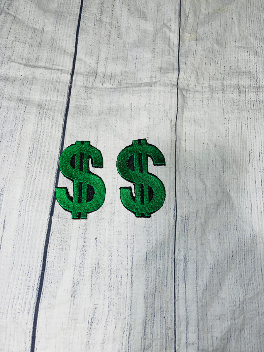 Dollar Sign Embroidery Patch – Crafty Bizness
